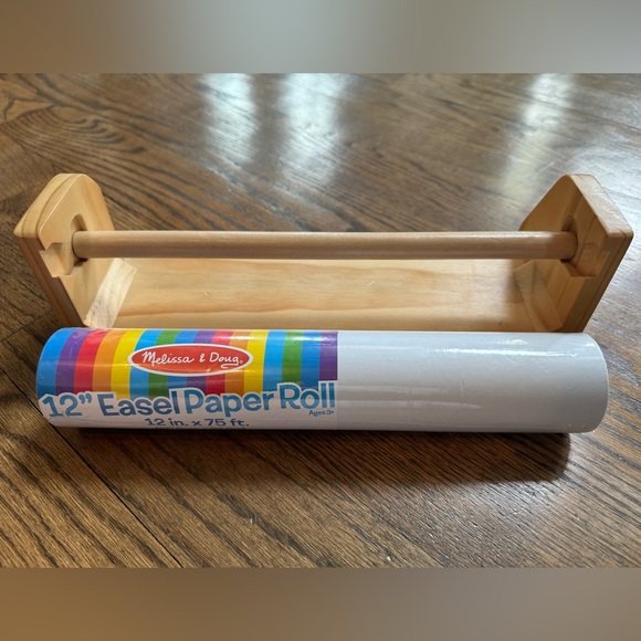 Melissa & Doug | Toys | Melissa Doug Wooden Tabletop Paper Roll ...
